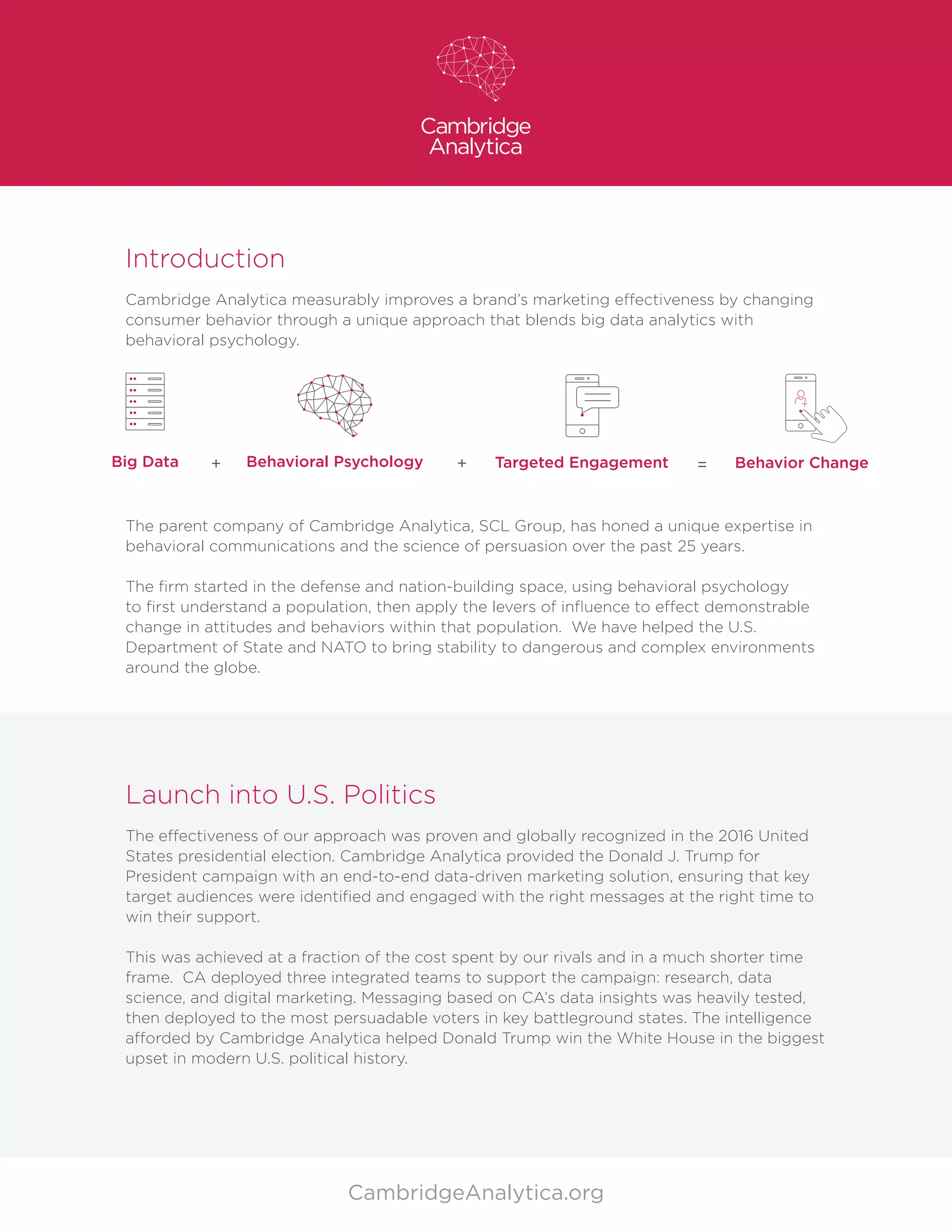 Cambridge_Analytica_Overview | PDF