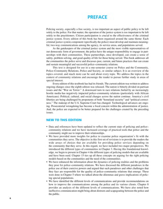Police Community Relations and the Administration of Justice (9th ...