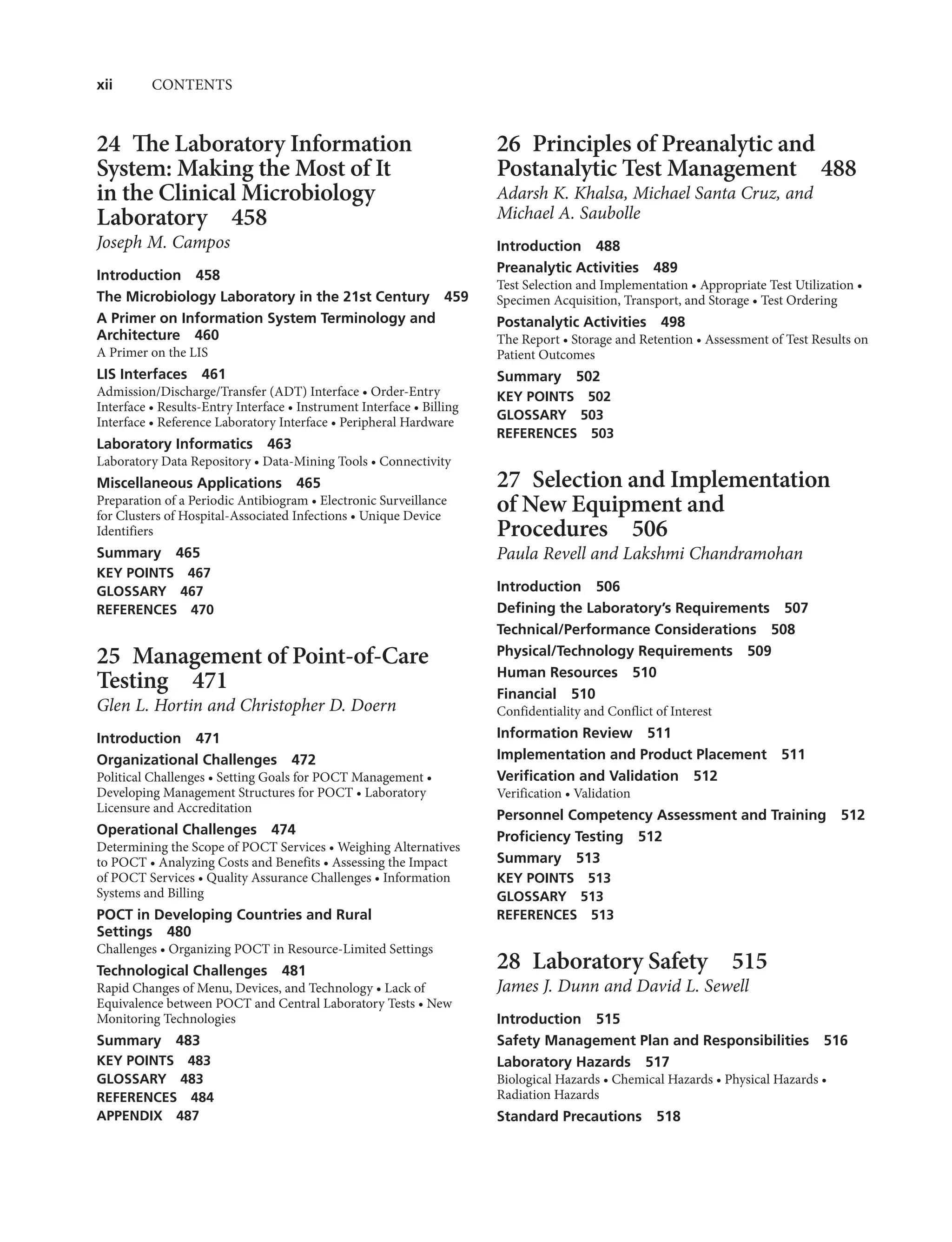 Clinical Laboratory Management 2nd Edition Bachner | PDF