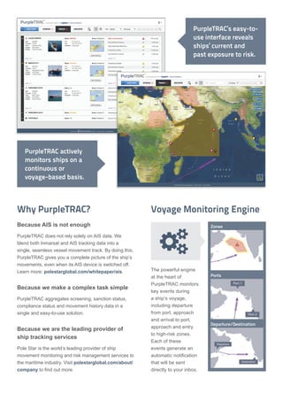 PurpleTRAC Brochure | PDF | Cruises | Travel Type