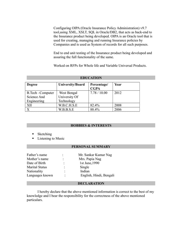 Subhadip_Resume1 | PDF