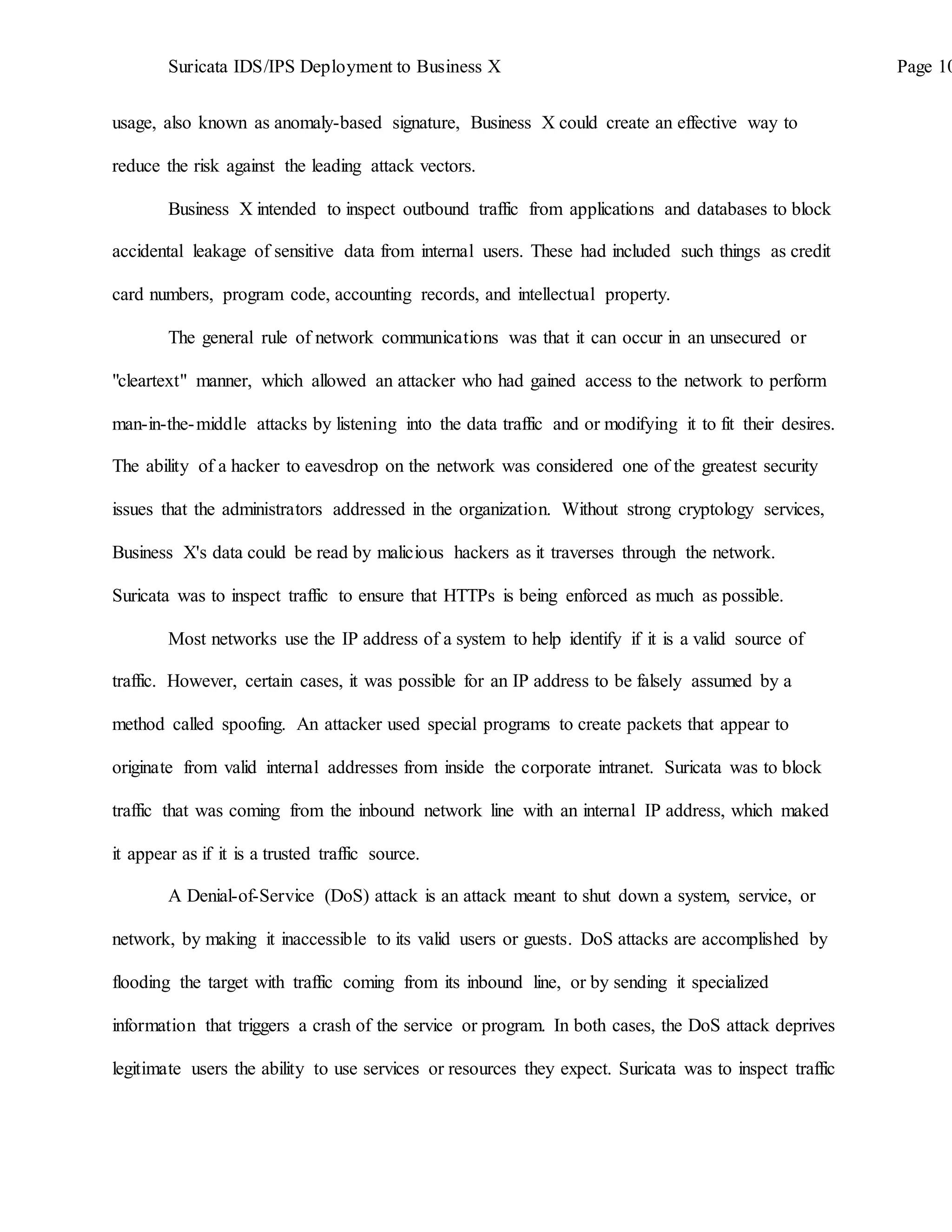 Morales-Capstone-IDS.IPS Deployment_revision1 | DOCX