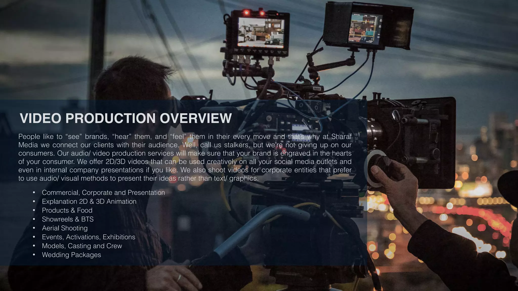 Sharaf Media Corporate Profile | PDF