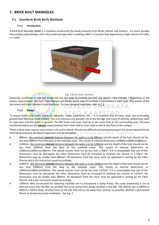 Telecoms Document Manholes v1.1 - under Bergstan review 2016 | PDF