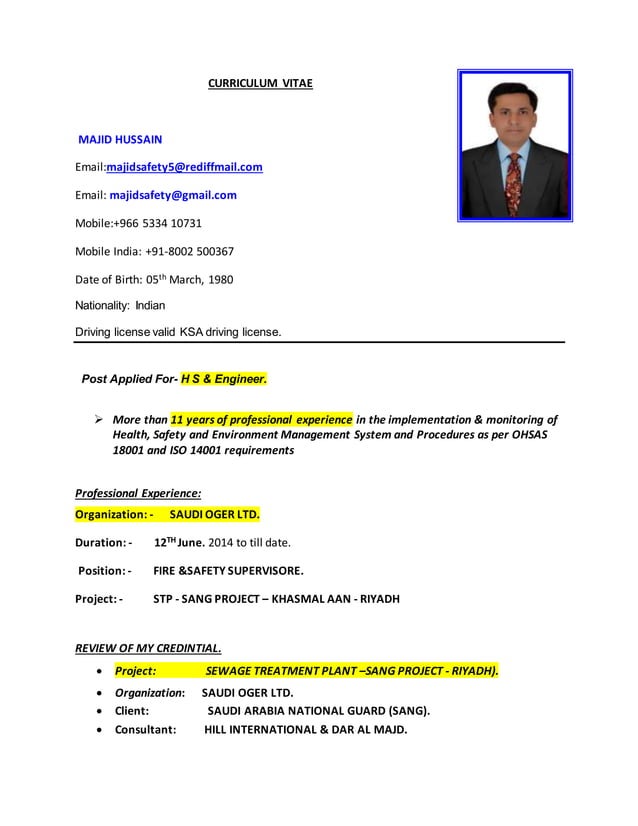 Majid CV | DOCX