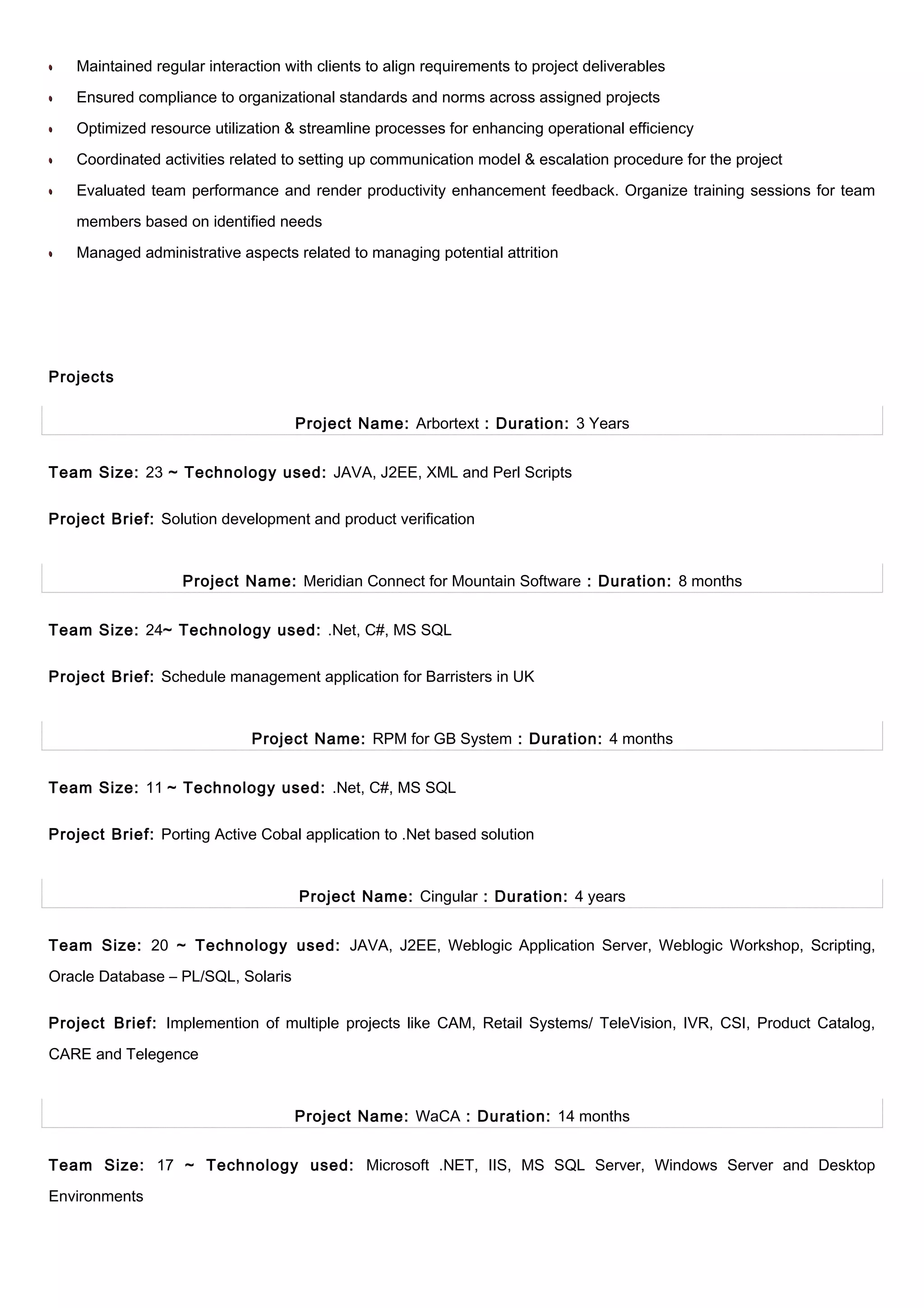 Resume - Anil Kumar Krishna | DOC