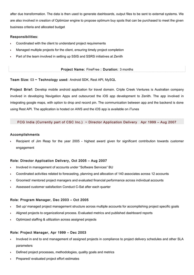 Resume - Anil Kumar Krishna | PDF