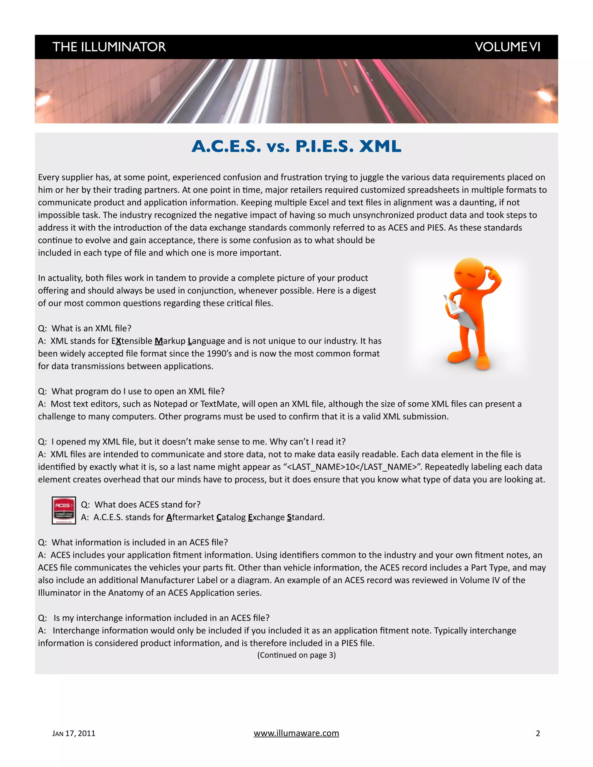 AAIA ACES PIES Automotive Aftermarket Catalog | PDF