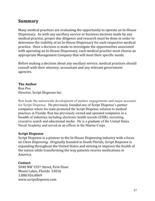 White Paper-In-House Dispensing 2014.9.29