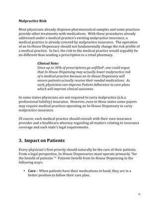 White Paper-In-House Dispensing 2014.9.29