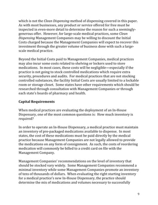 White Paper-In-House Dispensing 2014.9.29