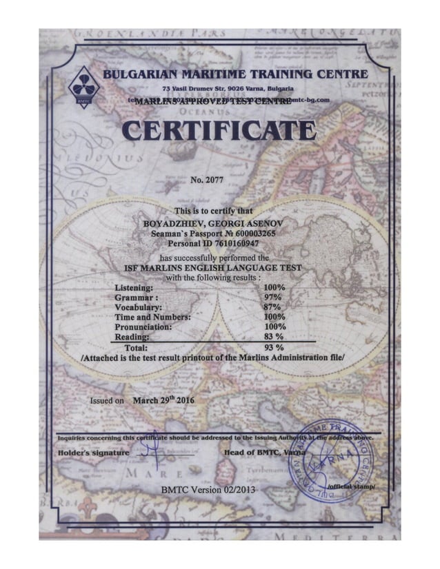 MARLINS TEST - Georgi_BOYADZHIEV | PDF