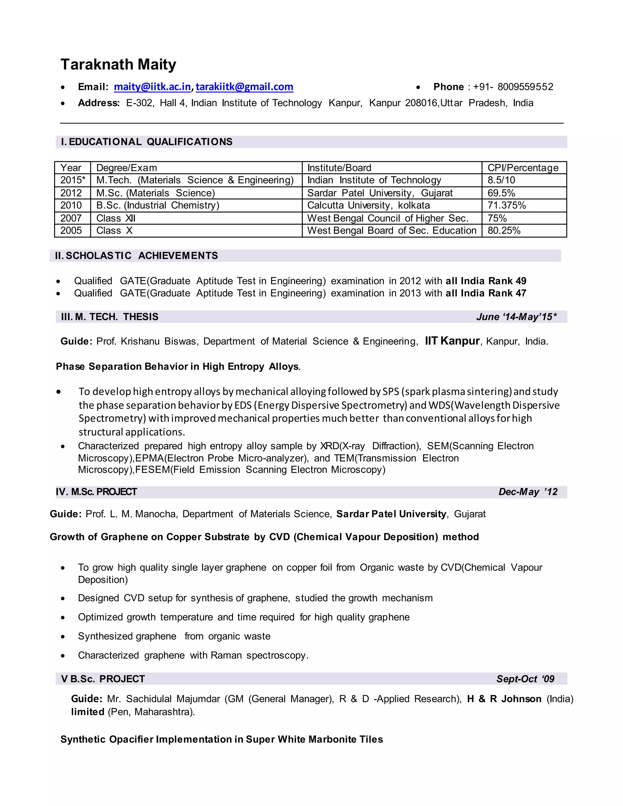 Tarak_MSE_IITK | PDF