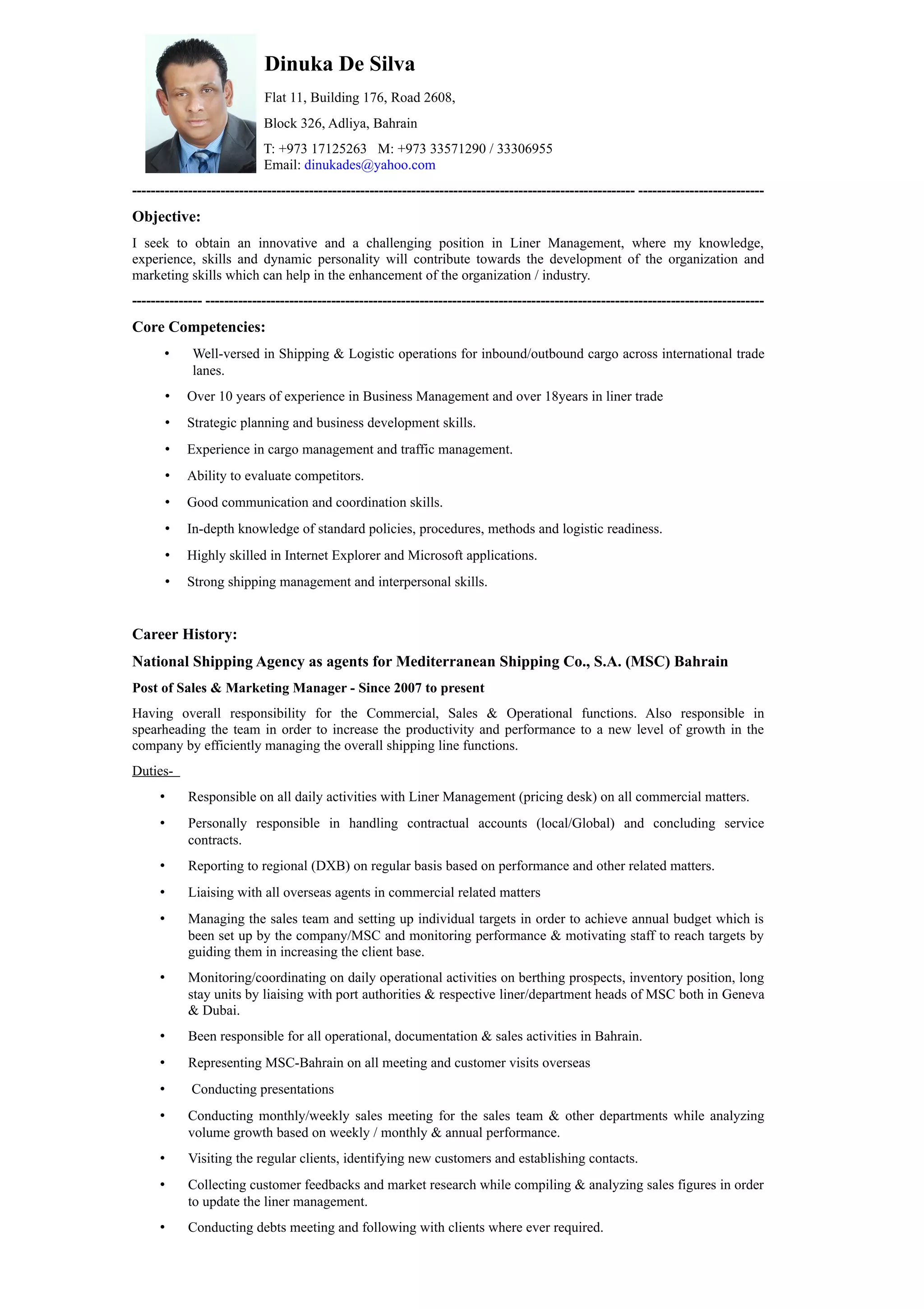 Dinuka - CV(New) | PDF