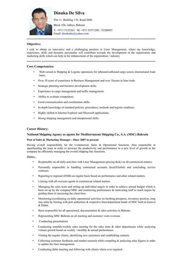 Dinuka - CV(New) | PDF