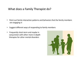 Group and family psychotherapy | PPTX