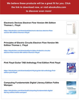 Digital Fundamentals 1; international Edition Thomas L Floyd | PDF