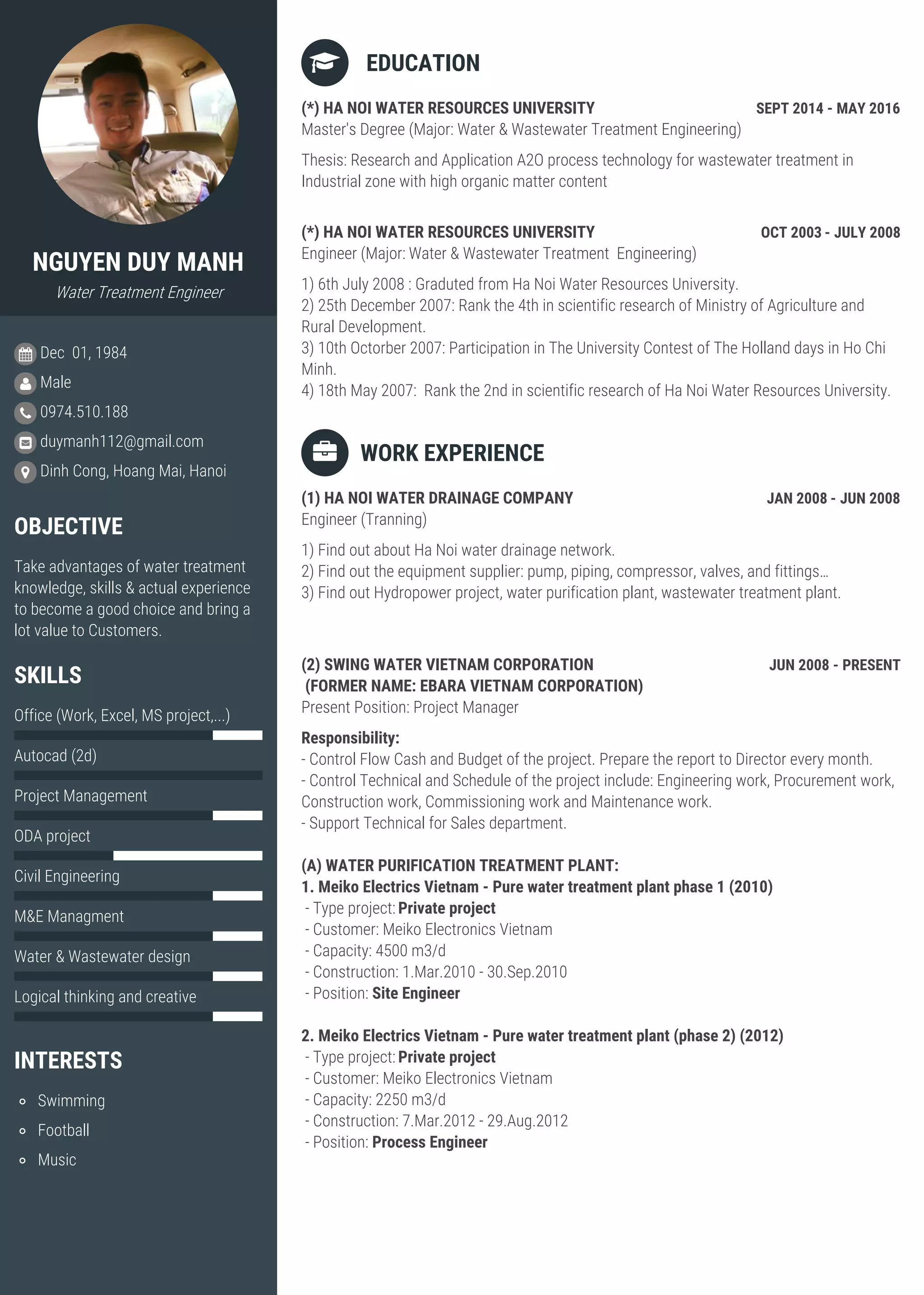 Resume_Nguyen Duy Manh | PDF