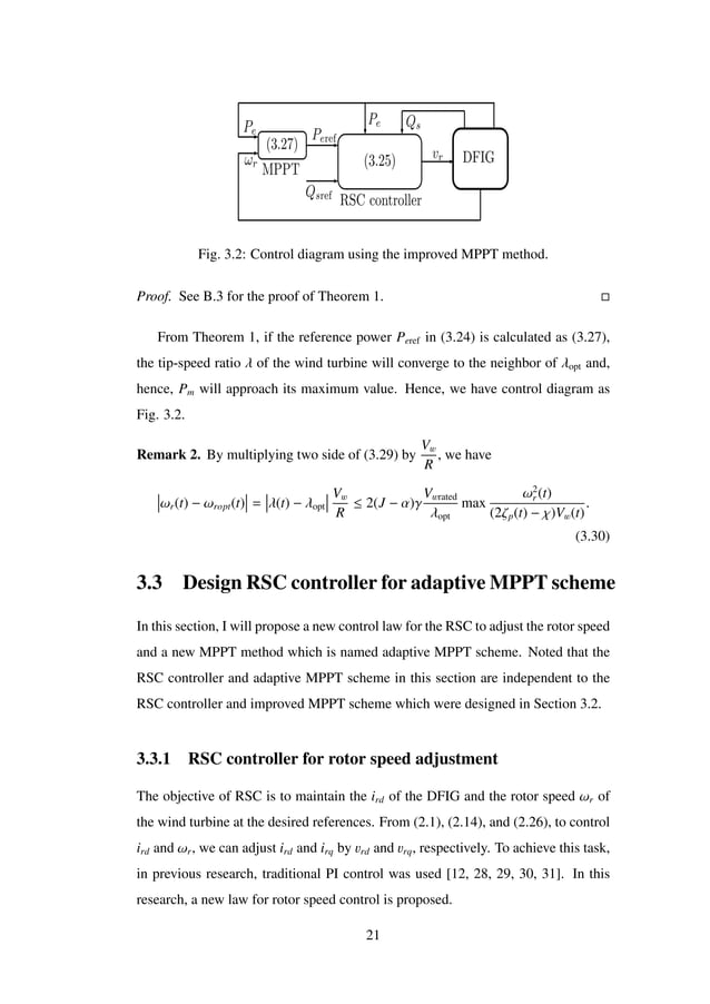 Maximum Power Point Tracking of a DFIG Wind Turbine System 786328456 | PDF