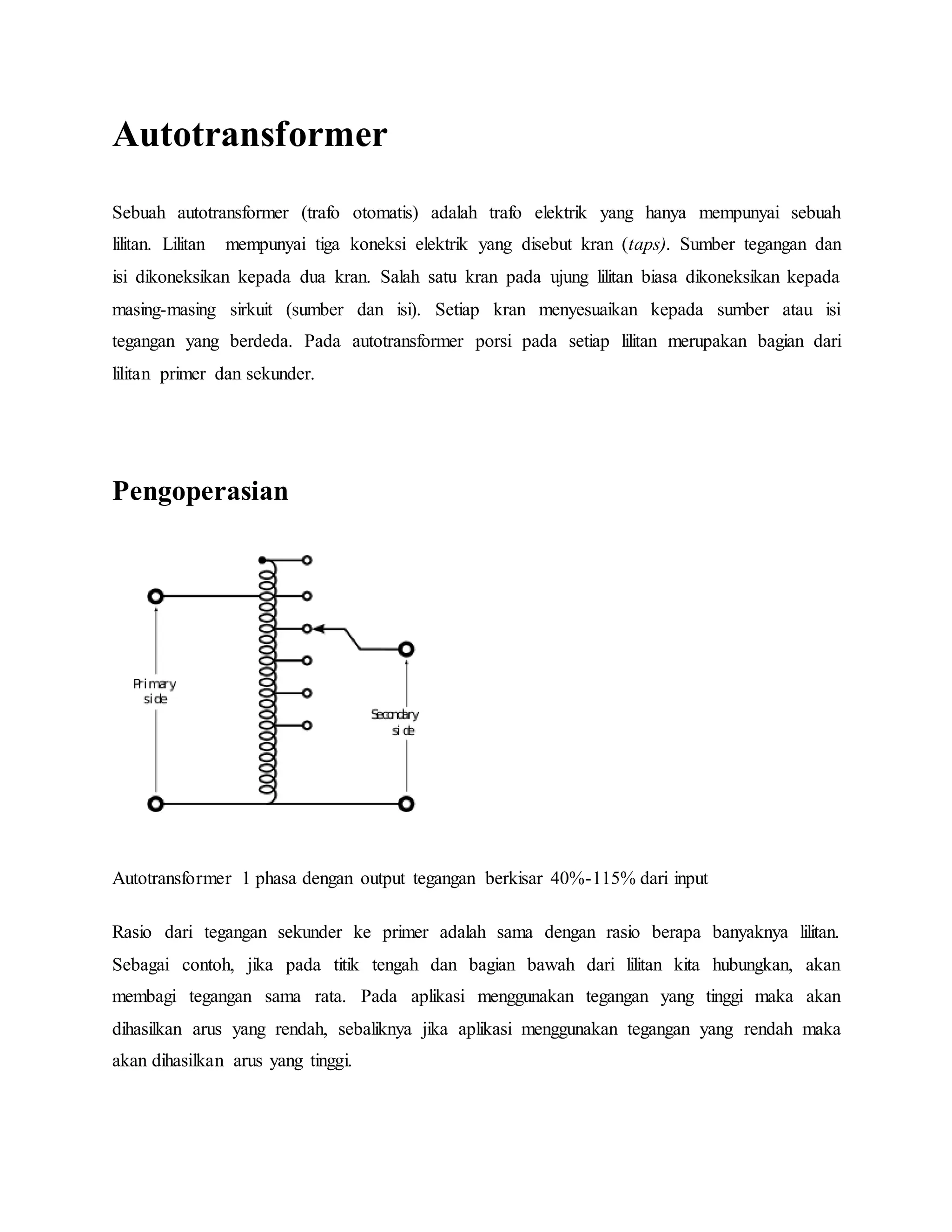 auto-transformer | DOCX