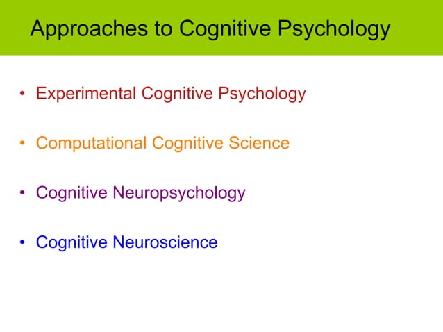 Cognitive processes | PPT