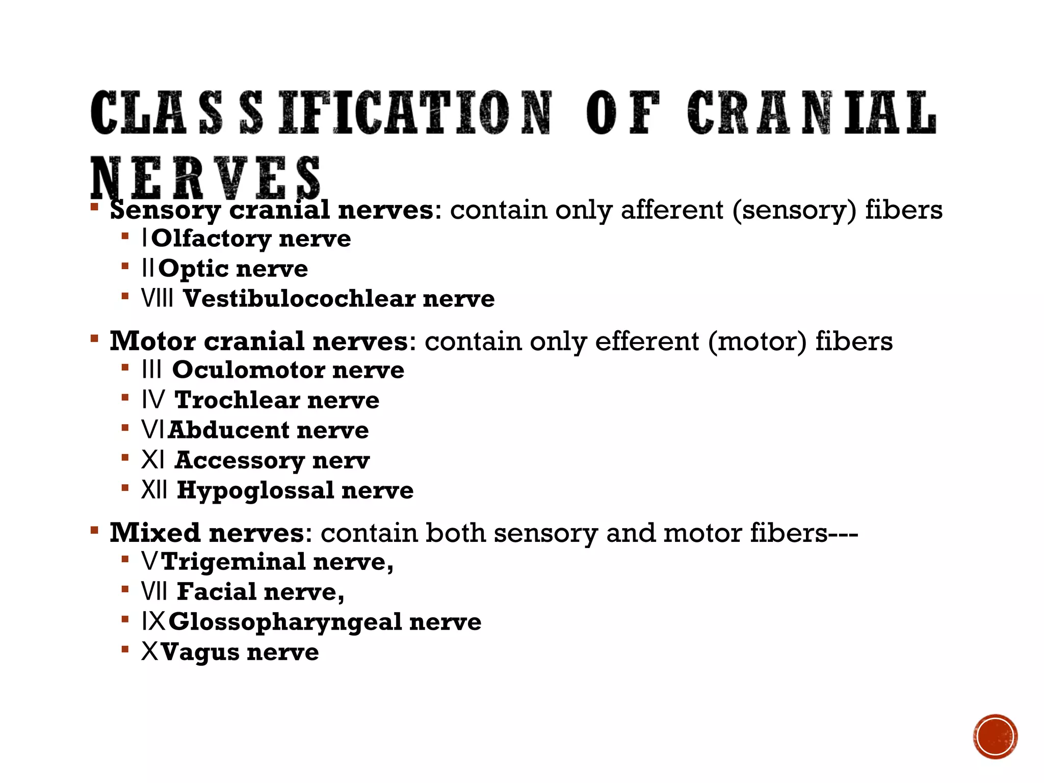 cranial nerves 7 to 12 | PPT