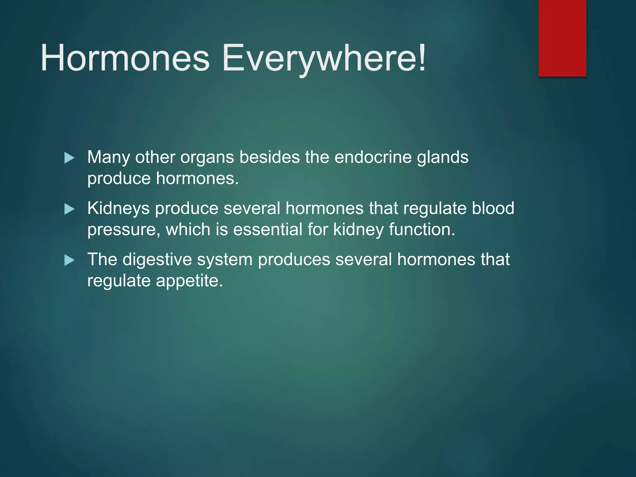 Endocrine system Physiology | PPT
