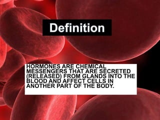 Endocrine system Physiology | PPT