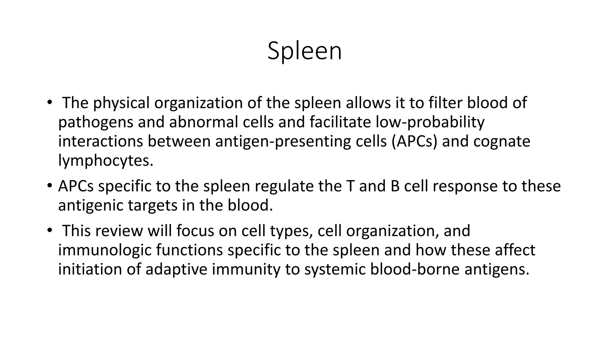 786 spleen immunity and microbiology | PPTX