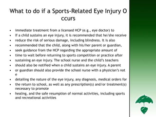 Sports injury prevention | PPT