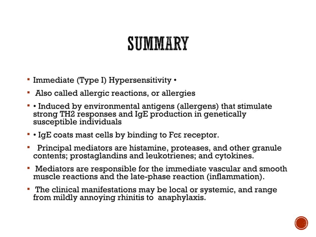 hypersensitivity type 1 | PPT | Allergies | Diseases and Conditions
