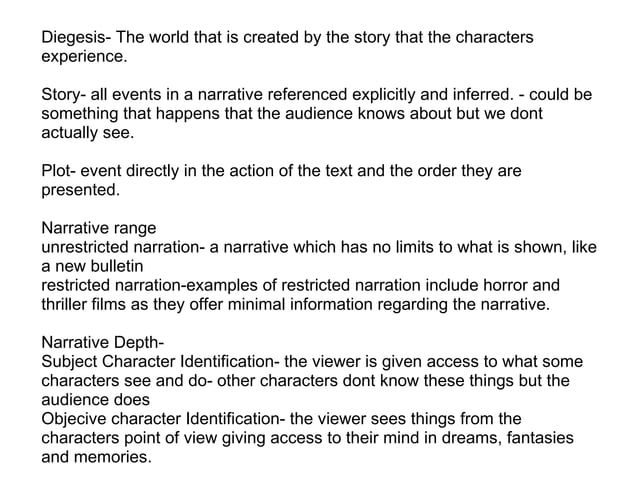 Narrative Theory | PPT