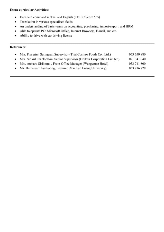 Resume 2015 | PDF