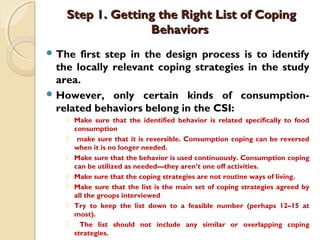 Coping Strategies Index | PPT