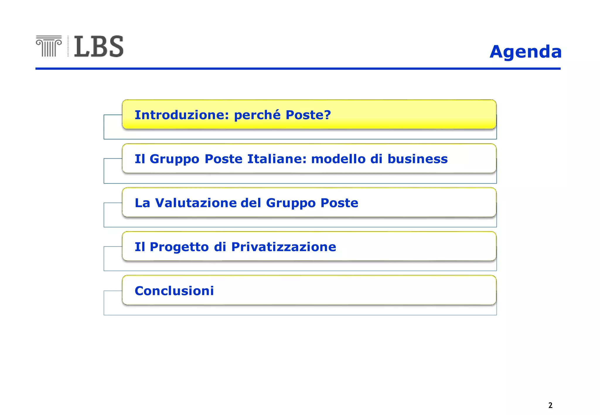 Benvenuti in Poste | PDF