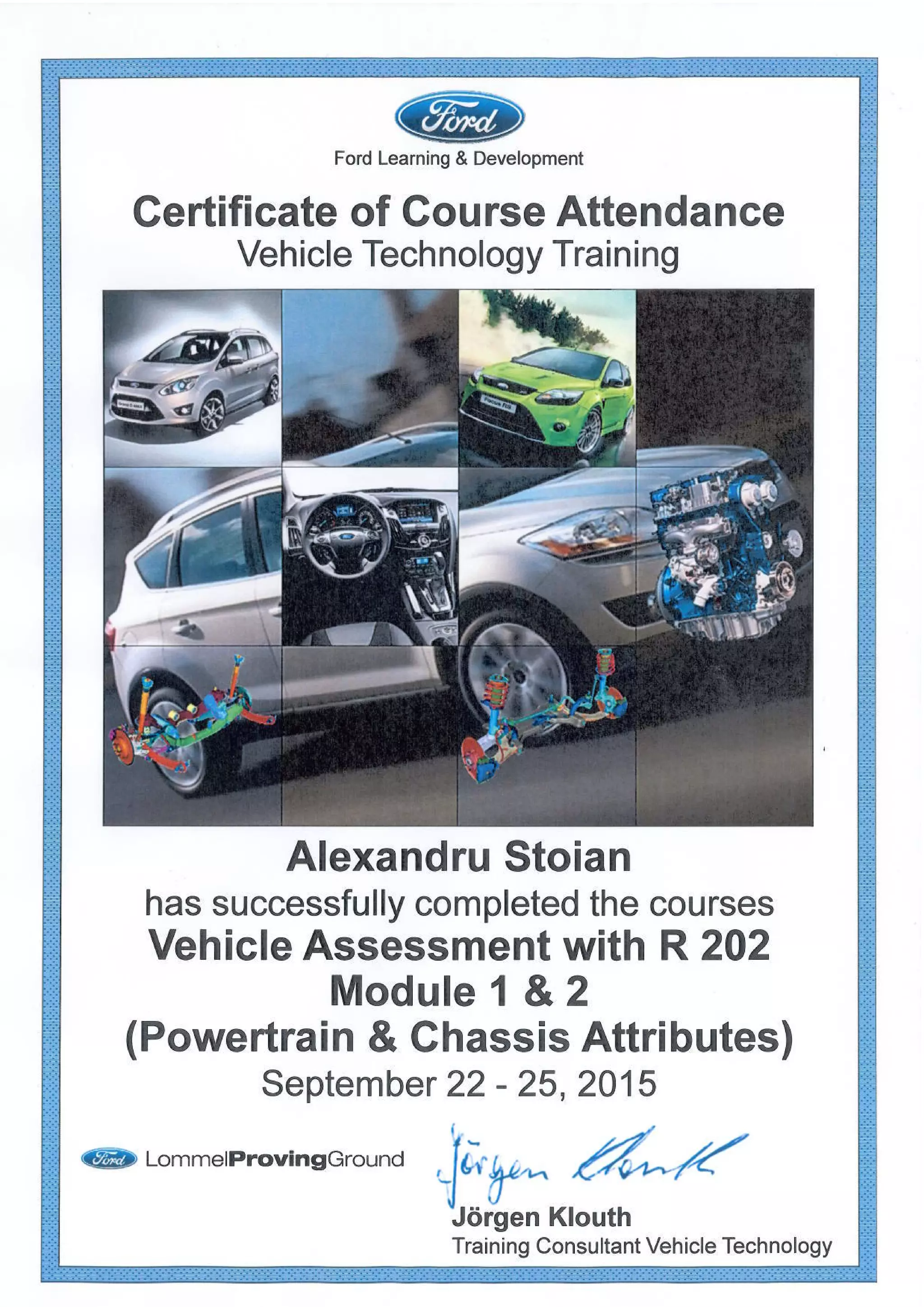 R202 Vehicle assessment | PDF