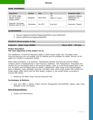 Sureshkumar_Resume | PDF