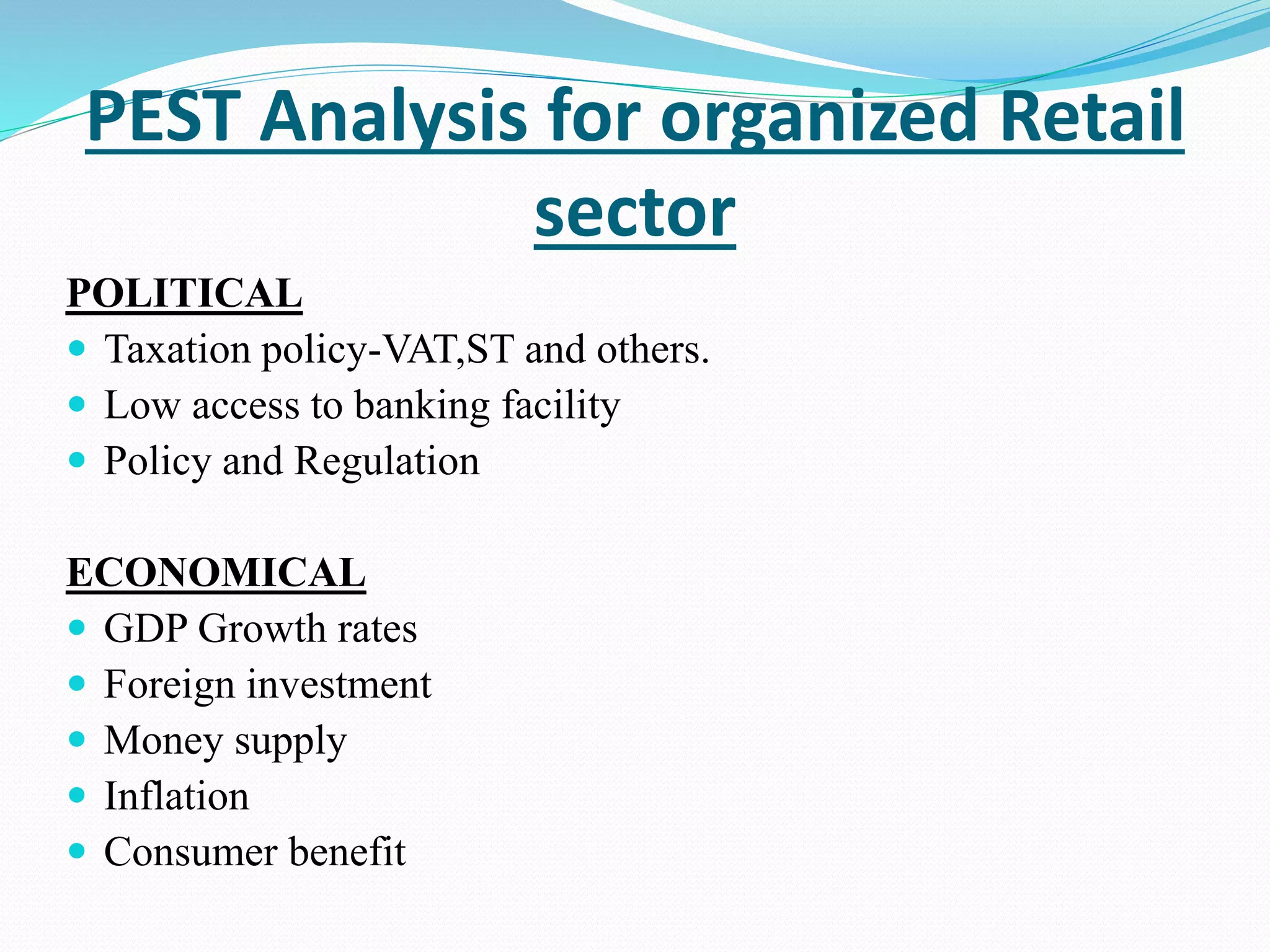 presentation on retail industry | PPTX