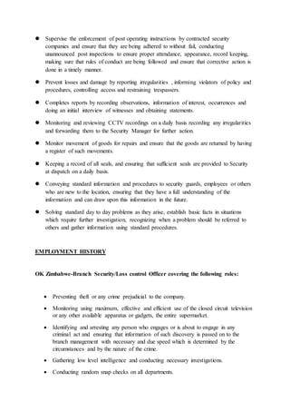 CURRICULUM VITAE- TAPERA MAJURU | DOCX