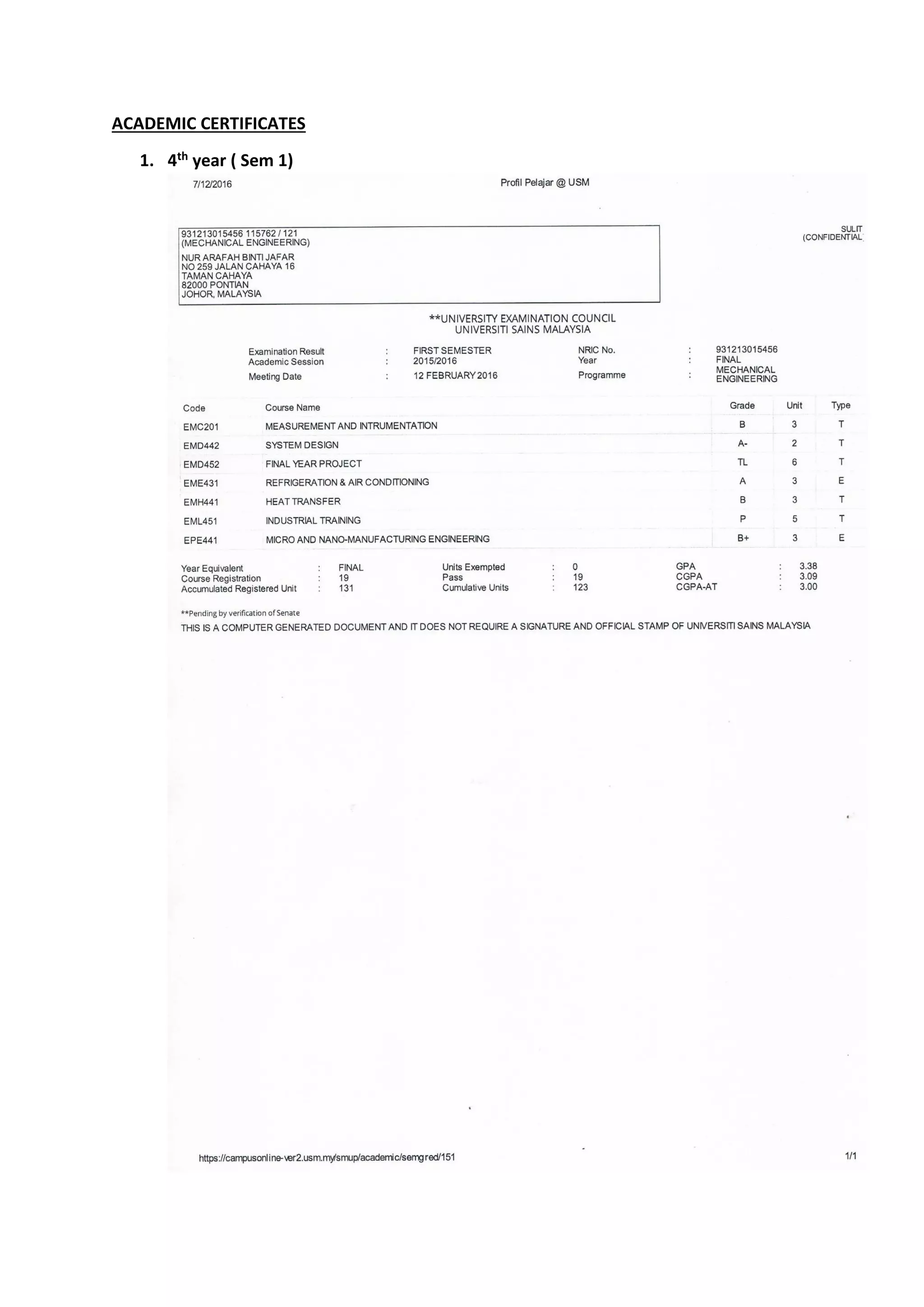 FILE OF CERTIFICATES | PDF | Education