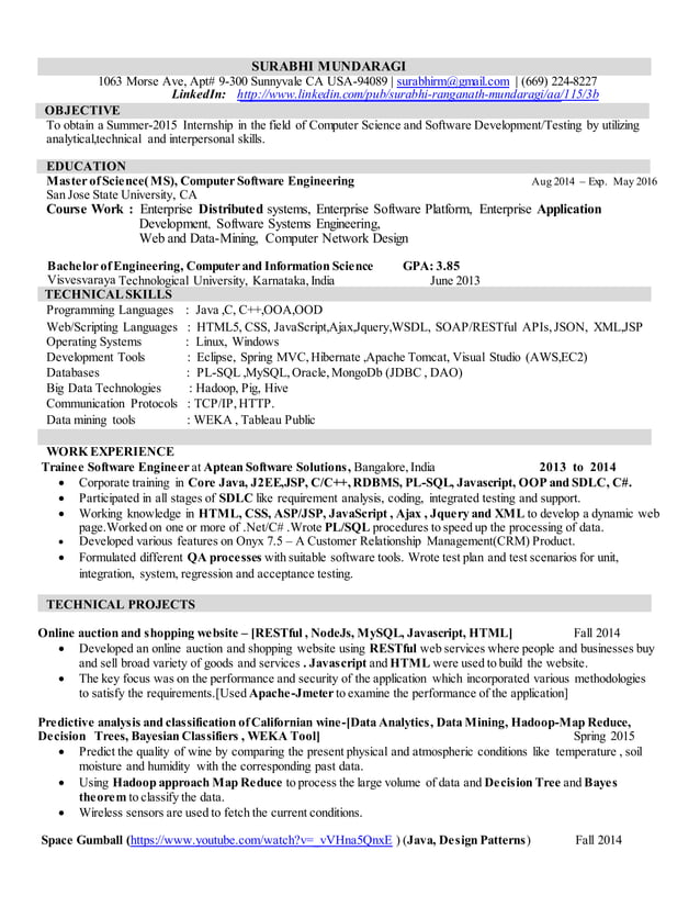 Surabhi-Resume | DOCX