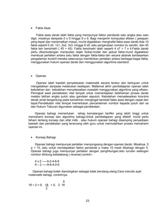 78918258 kemahiran-asas-matematik | DOC