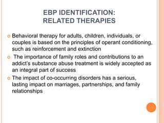 COUPLES BEHAVIORAL THERAPY- FINAL | PPTX