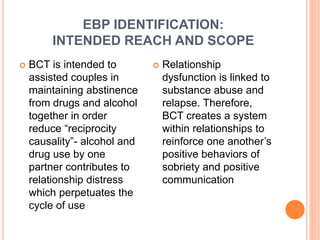 COUPLES BEHAVIORAL THERAPY- FINAL | PPTX