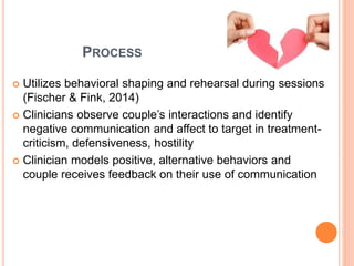 COUPLES BEHAVIORAL THERAPY- FINAL | PPTX