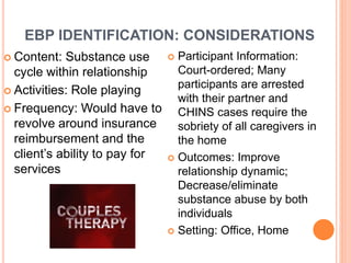 COUPLES BEHAVIORAL THERAPY- FINAL | PPTX