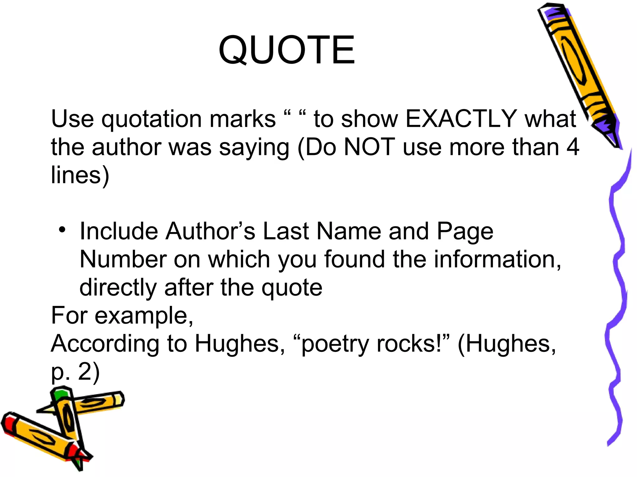 Research Paper Note Cards | PPT