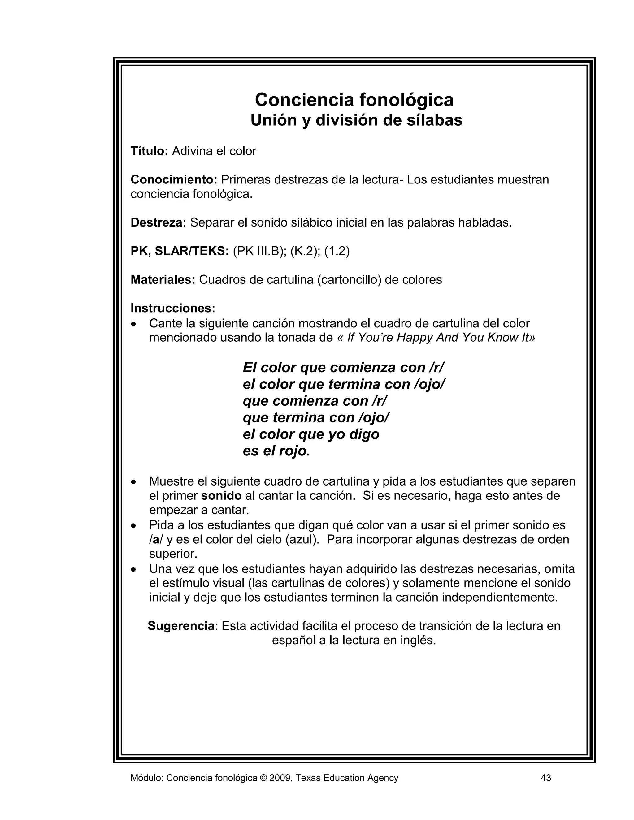 78967515 conciencia-fonologica | PDF