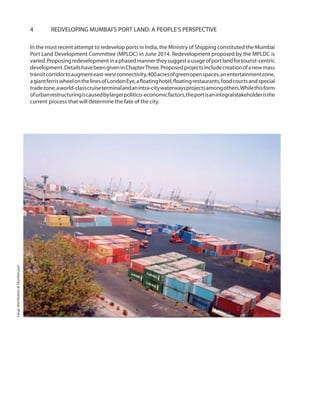 Redeveloping Mumbai's Port Land - A People's Perspective | PDF