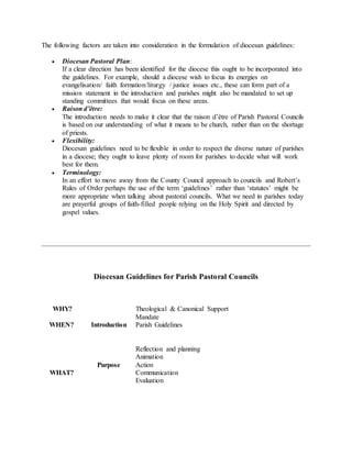 A handbook for parish pastoral councils | DOCX